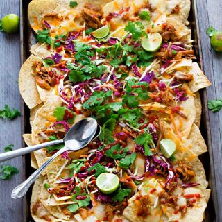 Asian Chicken Nachos - Instant Pot or Slow Cooker