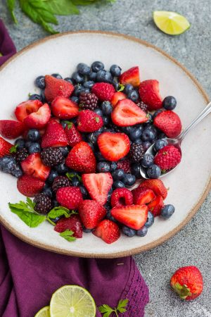 Berry Fruit Salad - Life Made Sweeter
