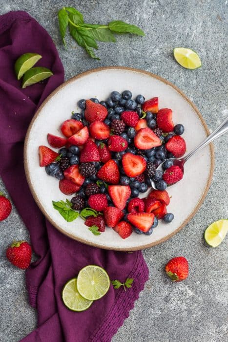 Berry Fruit Salad - Life Made Sweeter