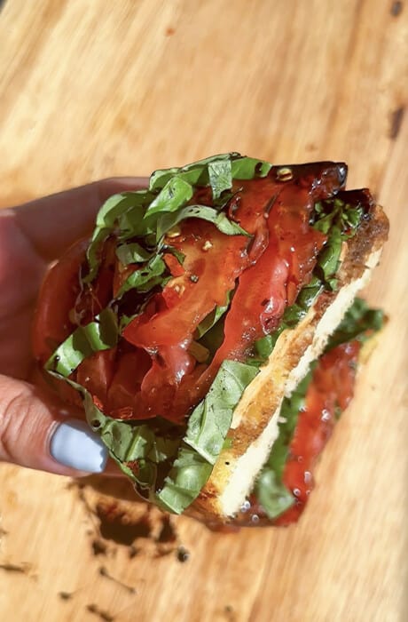 Caprese Toast | Life Made Sweeter