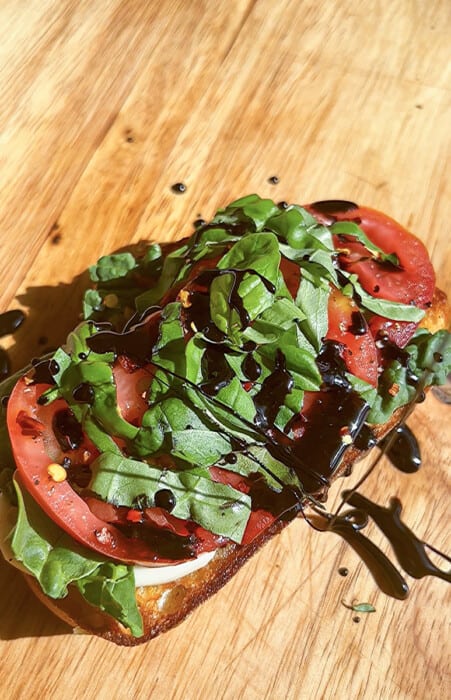 Caprese Toast | Life Made Sweeter