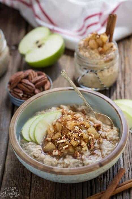 Cinnamon Apple Oatmeal Recipe | Gluten-Free & Vegan