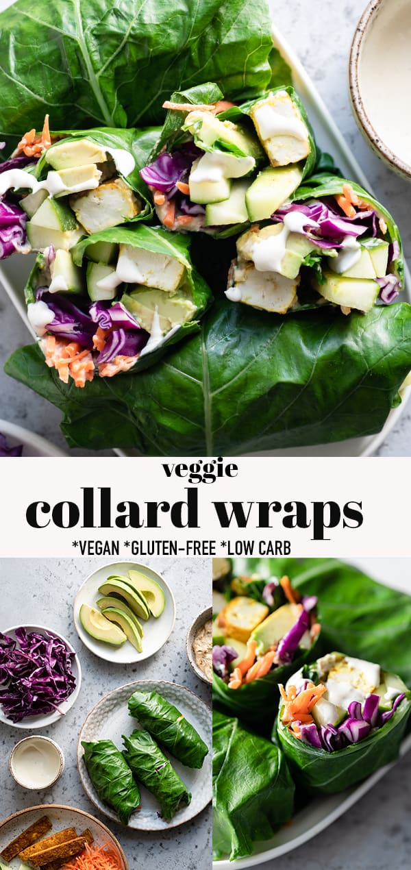 Collard Wraps Recipe | How to Make Low Carb Veggie Wraps