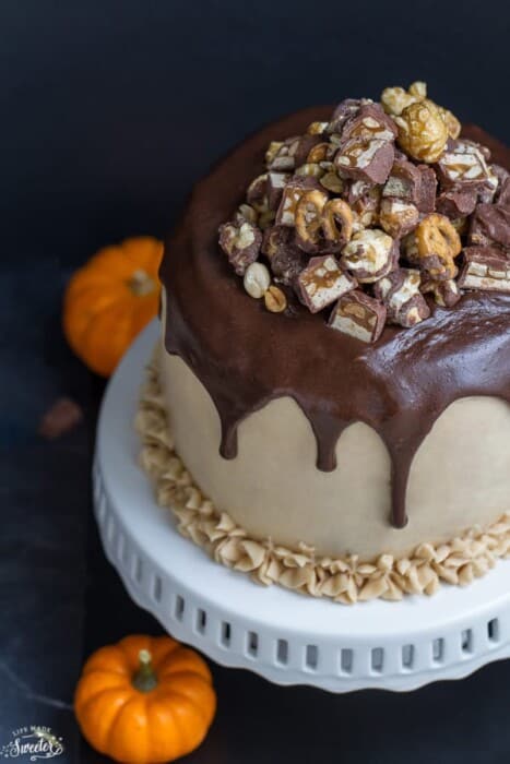 Snickers Cake | Life Made Sweeter
