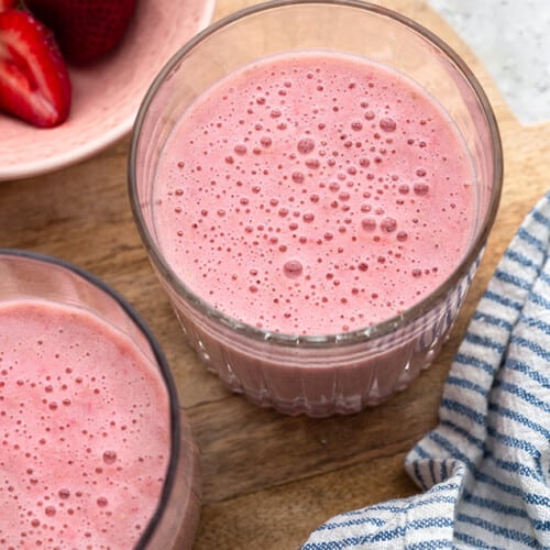 Healthy Strawberry Milkshake | Vegan | Keto | Life Made Sweeter