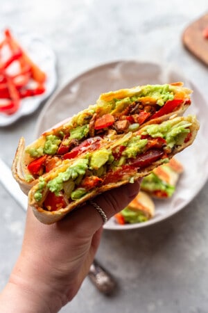 CrunchWrap Recipe - Life Made Sweeter | Vegan Crunchwrap Supreme