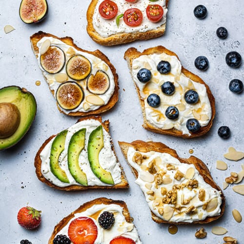 Whipped Ricotta Toast Recipe | Life Made Sweeter