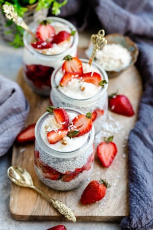 Strawberry Chia Pudding - Life Made Sweeter