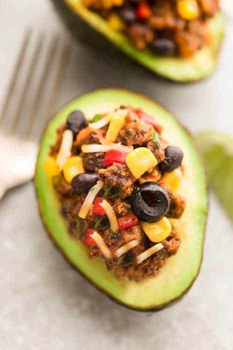 Taco Stuffed Avocado Cups - Keto - Life Made Sweeter