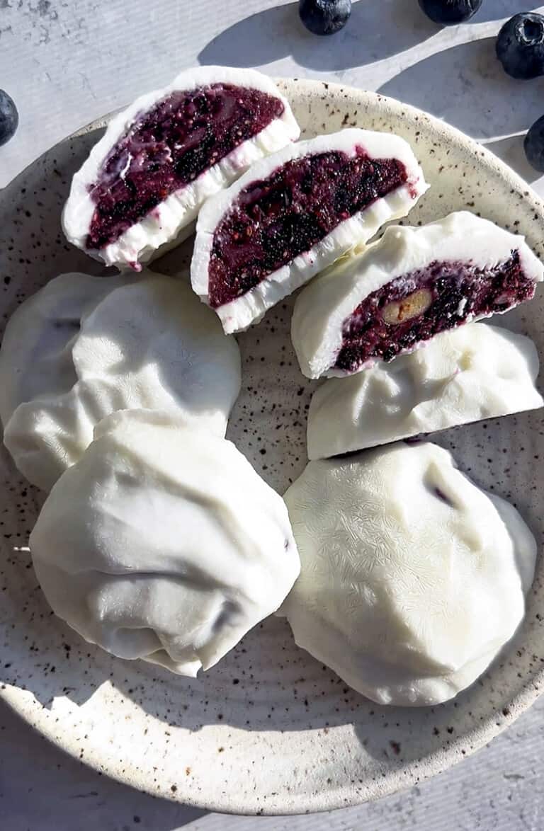 Blueberry Yogurt Clusters | Life Made Sweeter