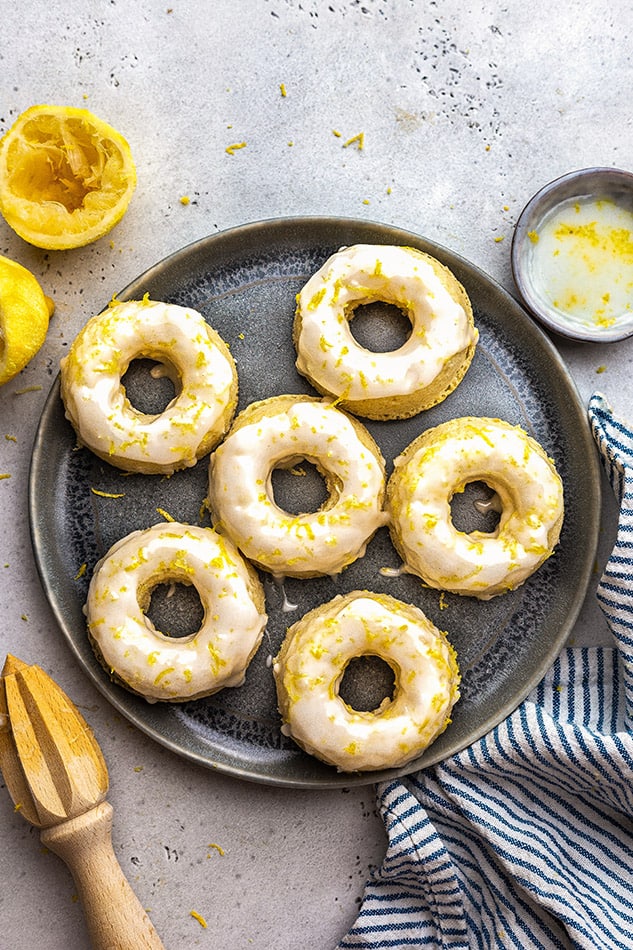 Lemon Donuts - Healthy Gluten Free Donut Recipe | Paleo + Keto