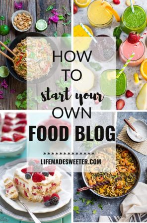 How To Start A Food Blog - Step-by-Step with photos