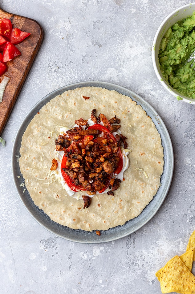 CrunchWrap Recipe - Life Made Sweeter | Vegan Crunchwrap Supreme