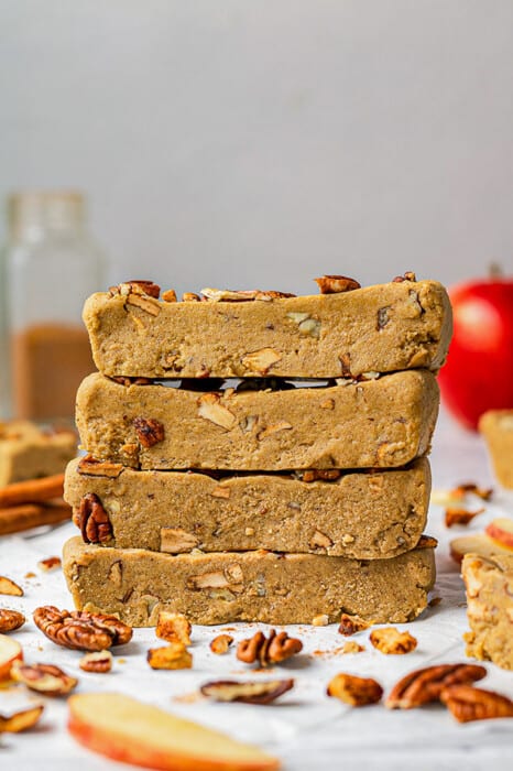 Apple Pie Protein Bars - Life Made Sweeter