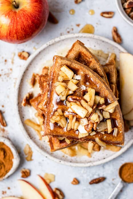 Apple Waffles - Life Made Sweeter | Paleo | Gluten-Free