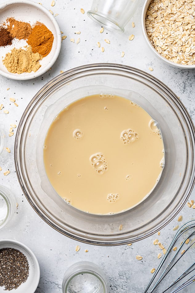 Gingerbread Overnight Oats - Life Made Sweeter