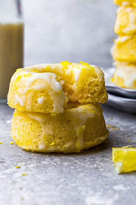 Lemon Donuts - Healthy Gluten Free Donut Recipe | Paleo + Keto