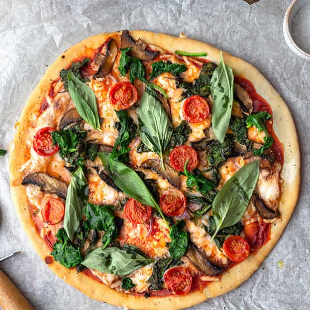 Vegan Pizza Crust - Life Made Sweeter