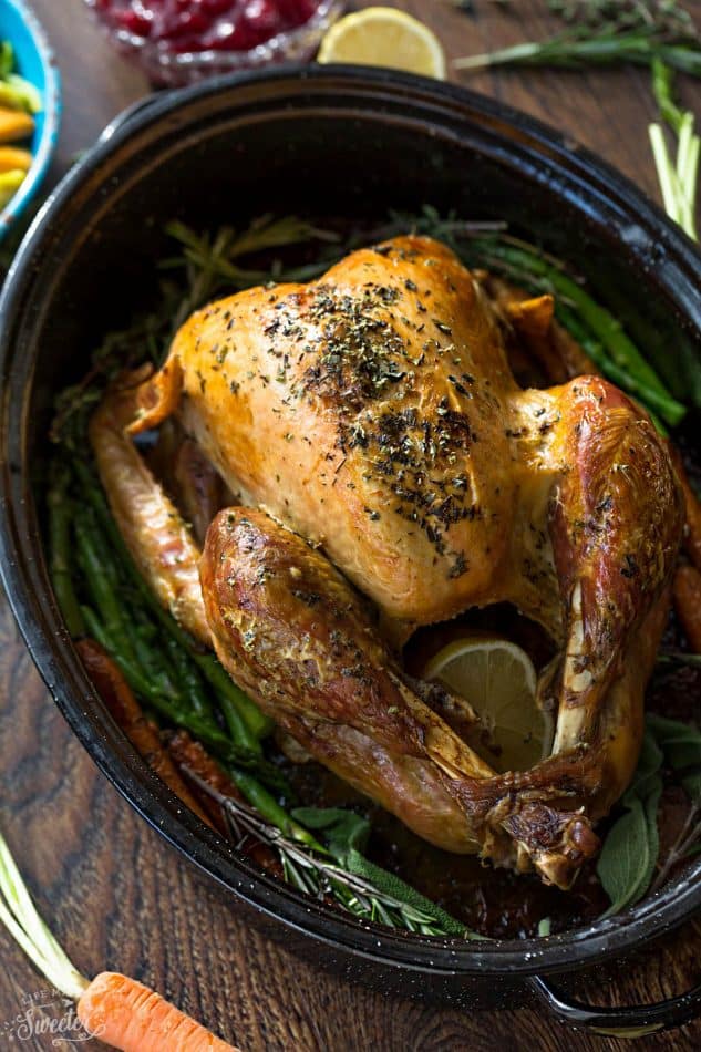 Thanksgiving Turkey - How to Cook the BEST JUICY Herb Roasted Turkey