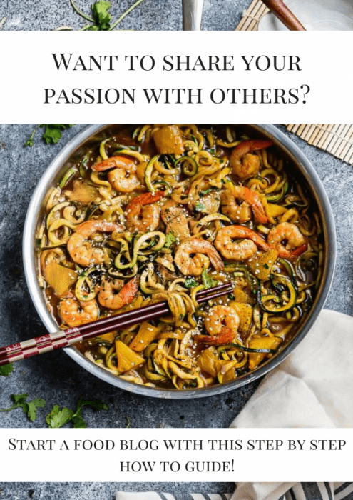 How To Start A Food Blog - Step-by-Step with photos