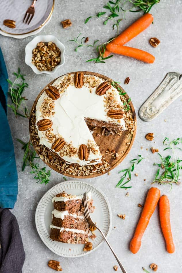 Low Carb Carrot Cake - Paleo / Keto / Grain Free - Life Made Sweeter