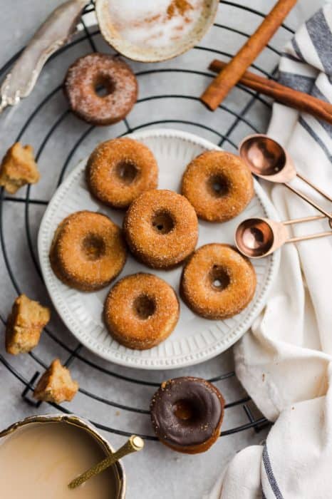 Keto Donuts - Paleo, Low Carb Cinnamon Sugar Donuts - Life Made Sweeter