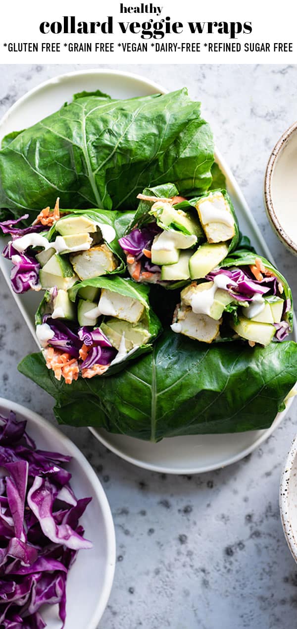 Collard Wraps Recipe | How to Make Low Carb Veggie Wraps