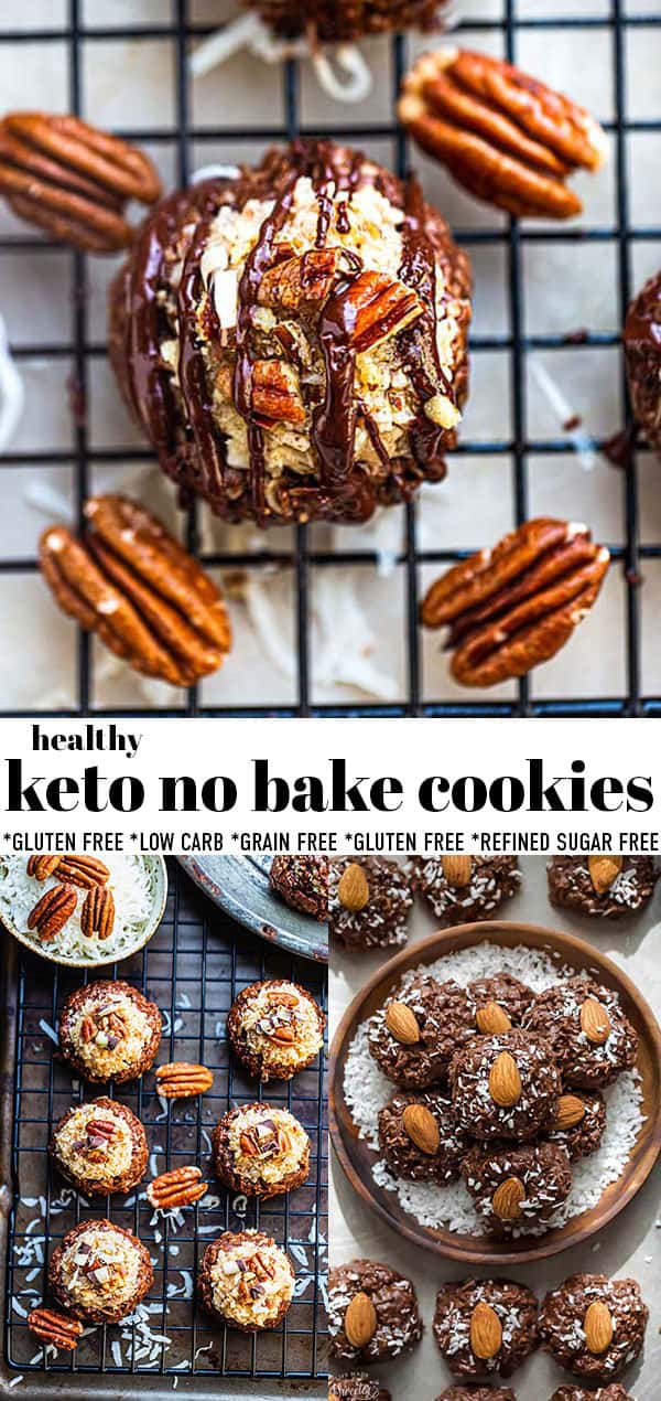 Keto No Bake Cookies - Only 5 Minutes to Make +6 Ingredients!