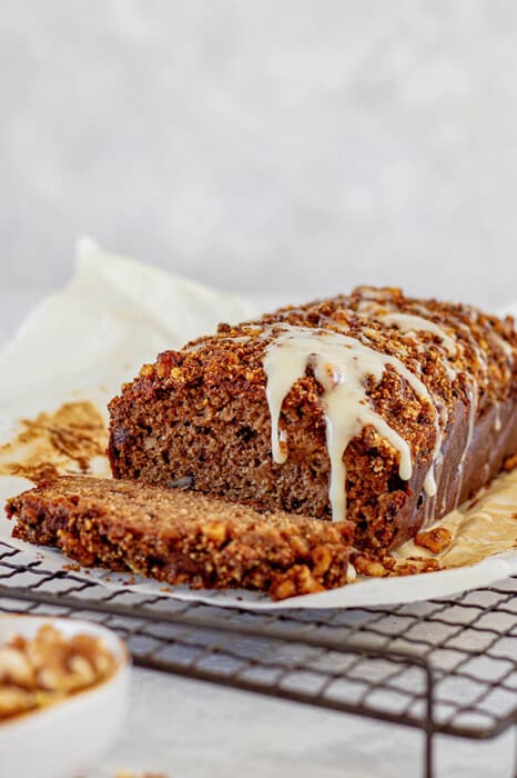 The Best Apple Bread Recipe | Cinnamon Pecan Breakfast Bread