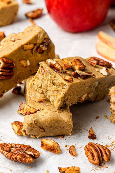 Apple Pie Protein Bars - Life Made Sweeter