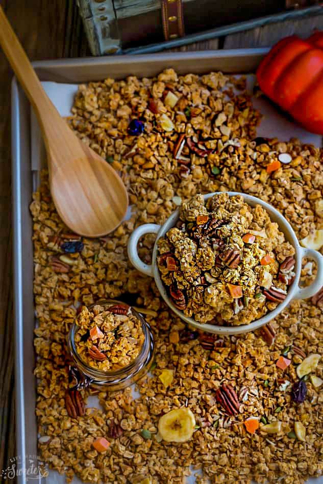 Pumpkin Granola - Homemade Granola Recipe, Easy Breakfast