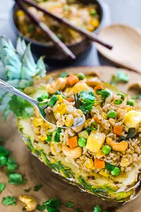 Easy Pineapple Fried Rice Recipe | Life Made Sweeter