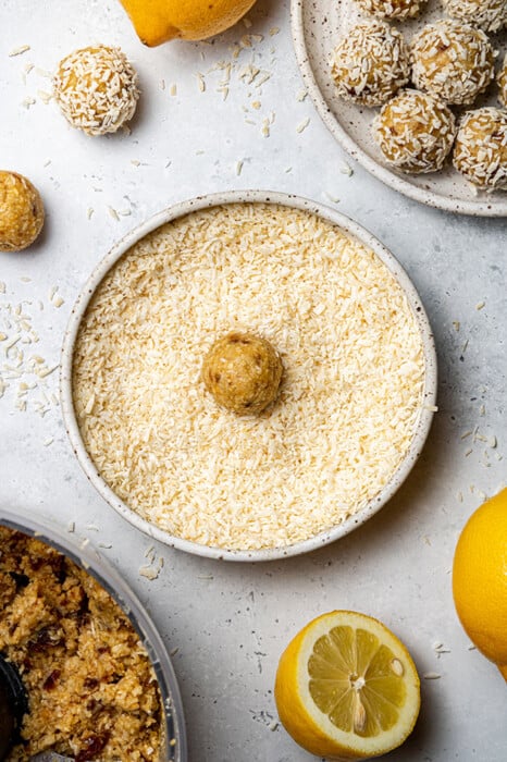 Lemon Bliss Balls - Life Made Sweeter