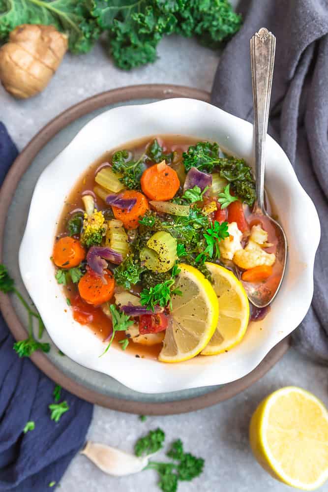 Detox Vegetable Soup Recipe Best 30 Minute Homemade Veggie Soup Detox Vegetable Soup Recipe Best 30 Minute Homemade Veggie Soup