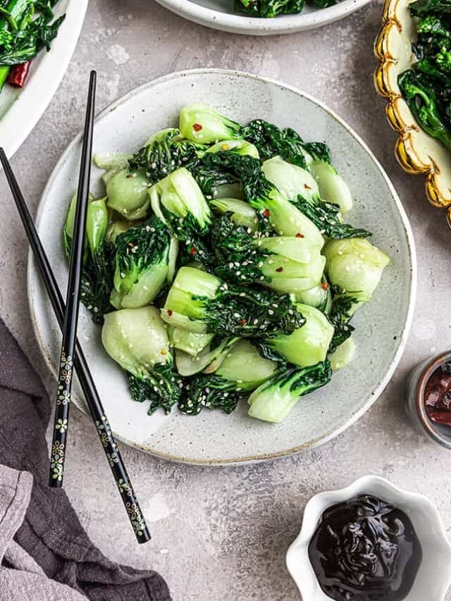 Stir Fried Bok Choy - Life Made Sweeter