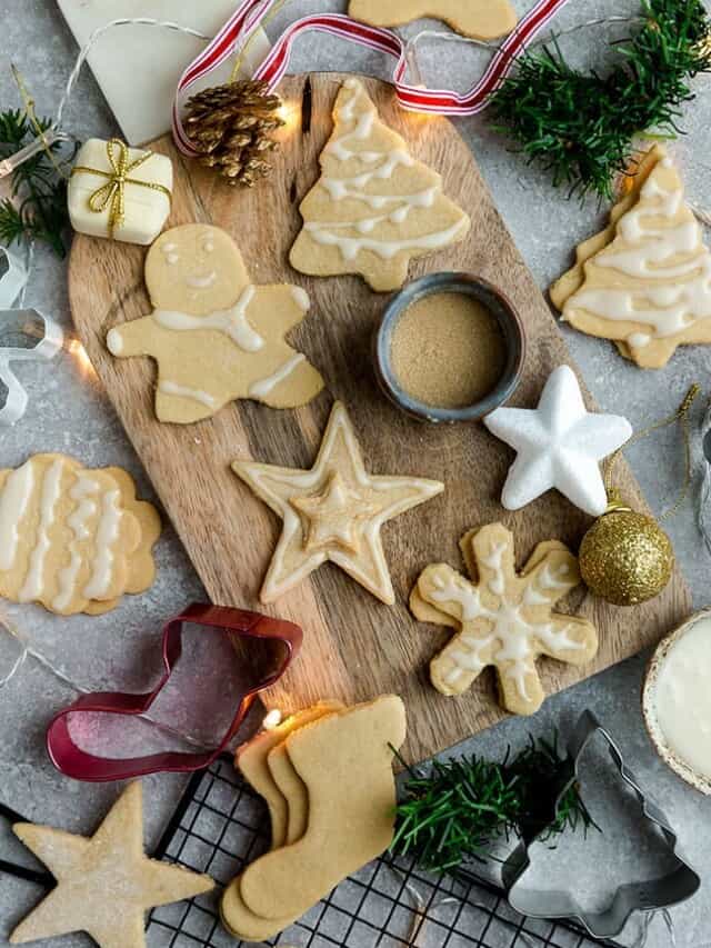Vegan Sugar Cookies - Life Made Sweeter